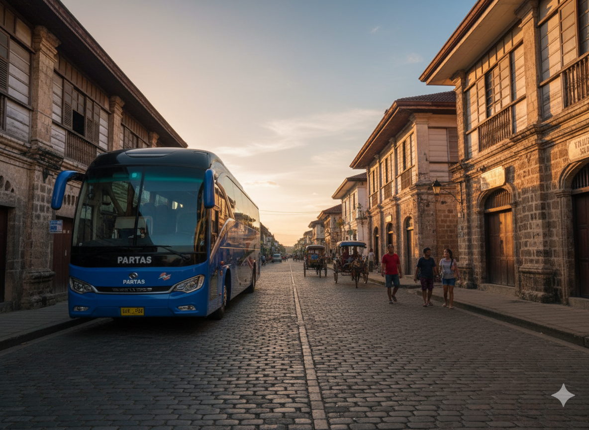 Partas Bus Fares & Ticket Prices | Manila to Ilocos Routes